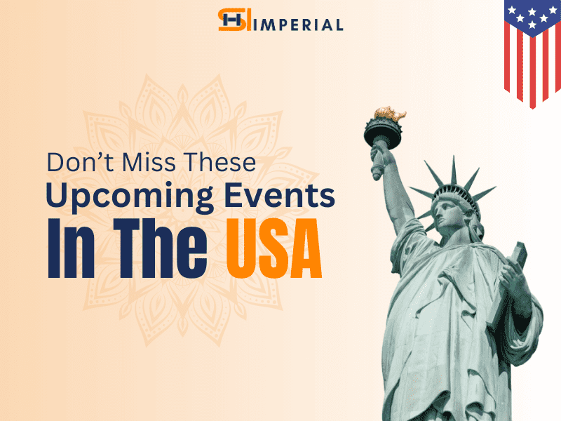 Do not Miss These Upcoming Events In The USA