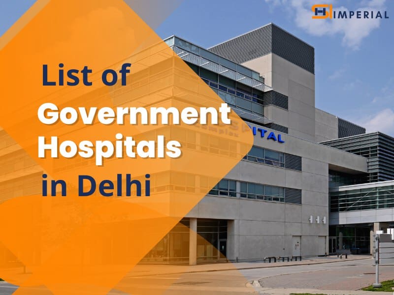 List of Government Hospitals in Delhi